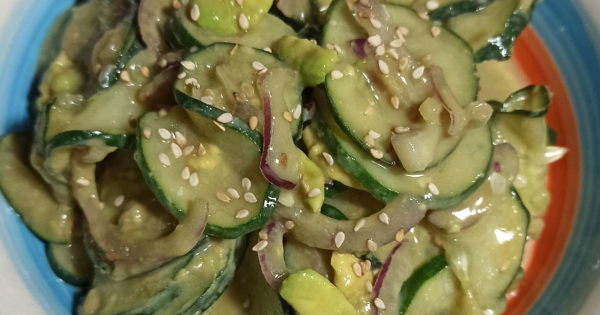 Ensalada de pepino viral Receta de Julieta Luján- Cookpad