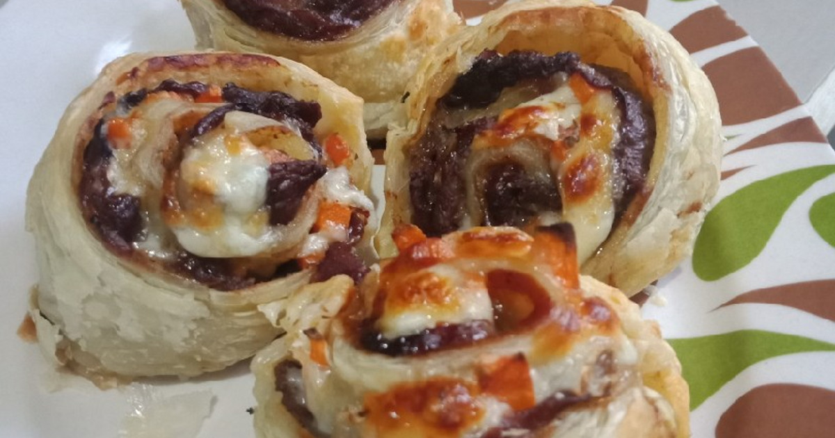 Resep Daging Gulung Pastry oleh Bunda Aliyahfiddin - Cookpad