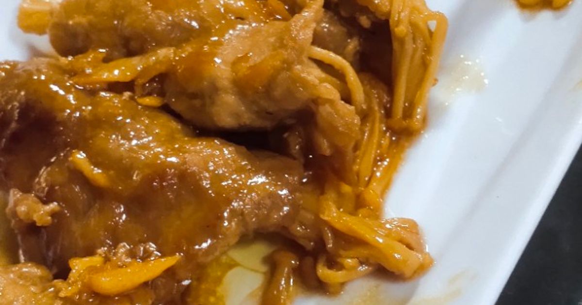 Resep daging slice gulung enoki rumahan enak dan mudah - Cookpad