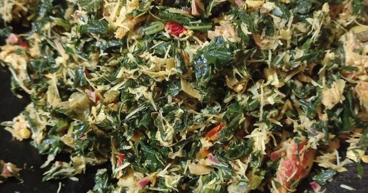 Resep Bulung Gadung Gat-gat (Cincang daun singkong) (khas karo) oleh ...