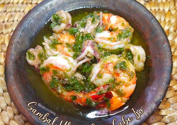 Resep Sambal Udang Cumi Cabe Ijo oleh Bunda Ela - Cookpad Resep Sambal Udang Cumi Cabe Ijo oleh Bunda Ela - Cookpad