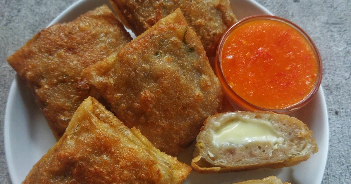 Resep Dimsum Goreng Keju oleh dapur Airin - Cookpad
