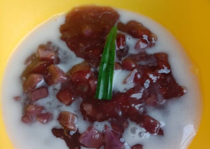 Resep Bubur ubi/ ketela ungu oleh Sitta Asti - Cookpad