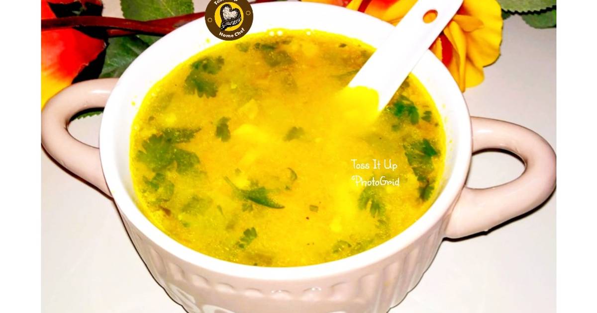 Sweet Corn Vegetable Clear Soup And Creamy Soup Recipe By Rumana Irfan Cookpad