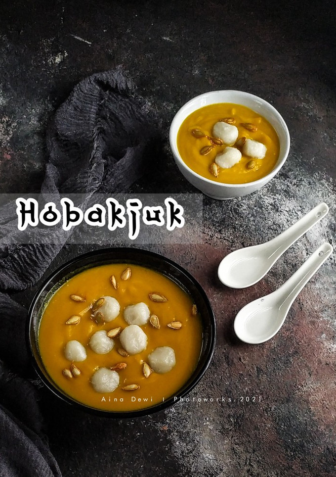 Resep Hobakjuk (Bubur Labu Kuning Korea) oleh Aina Dewi - Cookpad