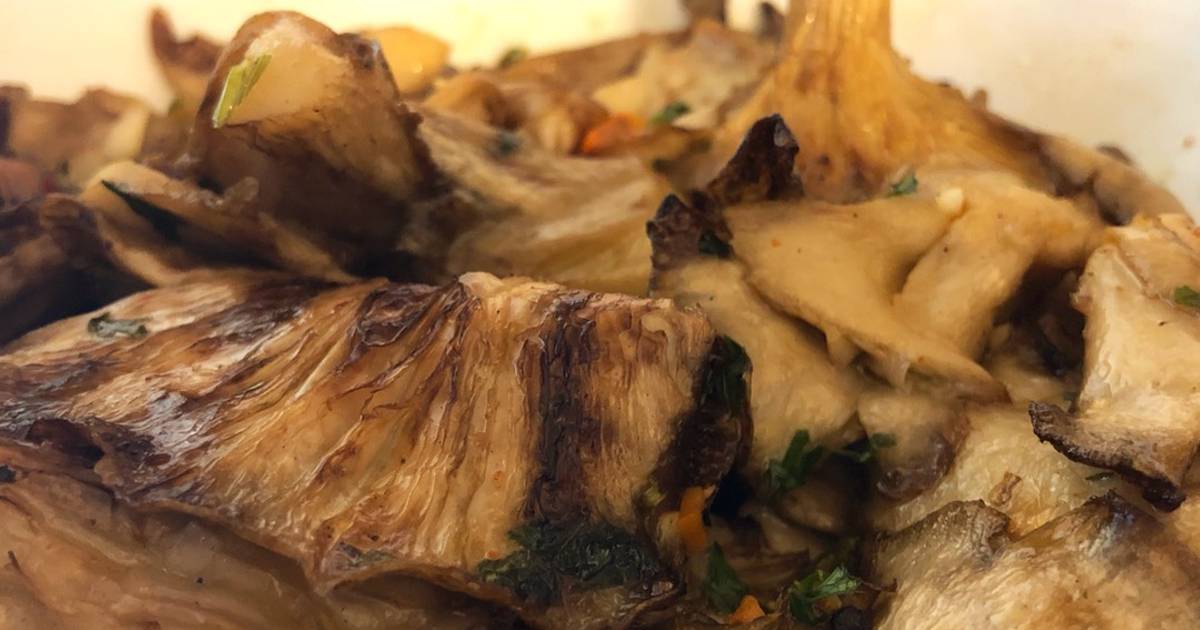 Cogumelos Pleurotus grelhados #cogumelos #pleurotus Receita por Not by ...