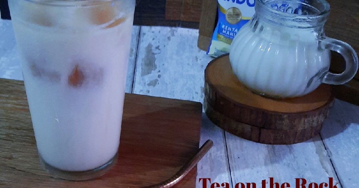 Resep Tea On The Rock (Teh Susu) oleh Puri Pawon - Cookpad