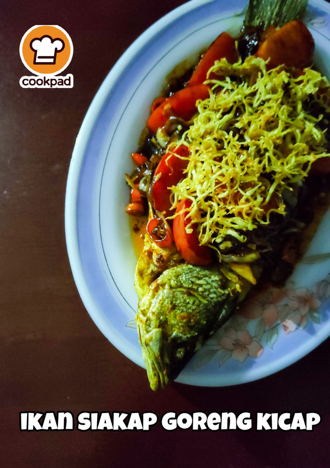 Resipi Ikan Siakap Goreng Kicap oleh ha.lim39 - Cookpad