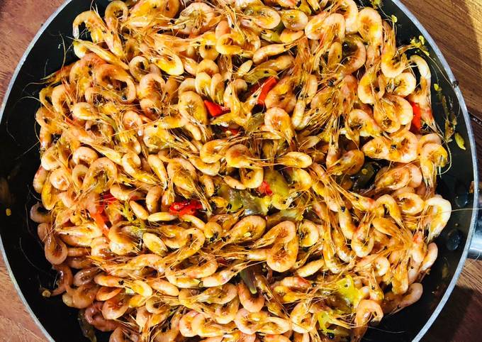 Cách Làm Món Tép rang của Nguyễn Hương - Cookpad