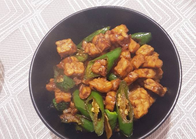 Resep Tempe Cabe Ijo oleh sri ekowati - Cookpad