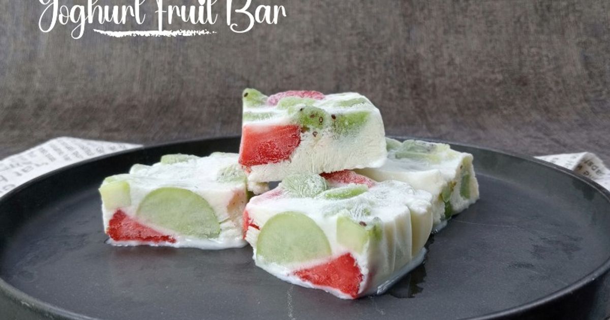 Resep Yoghurt Fruit Bar oleh Any Tri - Cookpad