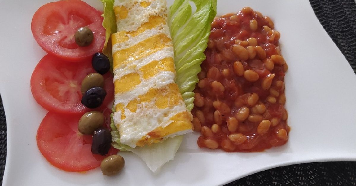 Striped Egg Recipe by privie - Cookpad