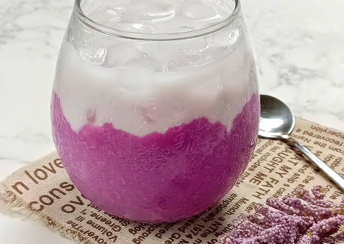 Resep Goguma Latte oleh Desi Dresviana (IG : @chici_desi) - Cookpad