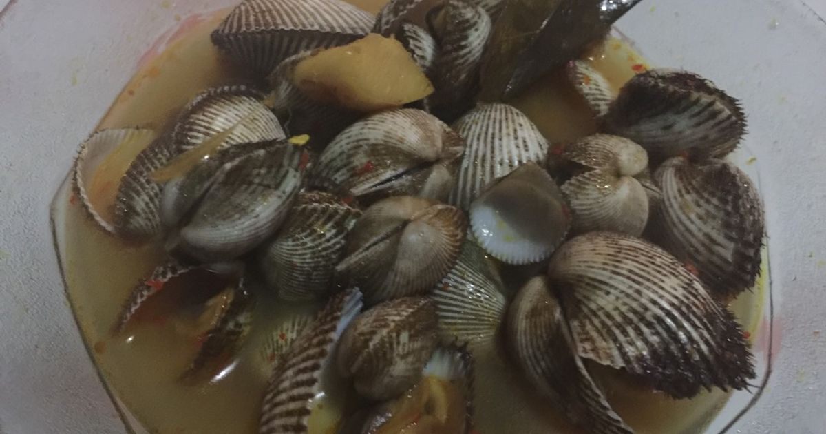 Resep Kerang Rebus Bumbu Incess oleh Raesyafira Mauri Jasmine - Cookpad