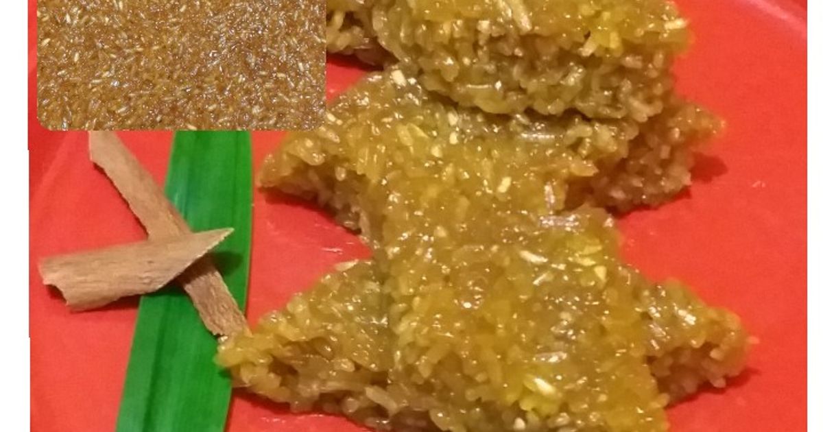 Resep Wajit Ketan Putih oleh @dÈo_dŔiel - Cookpad