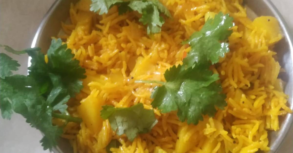 Disha Nagar દ્વારા રેસીપી વેજીટેબલ પુલાવ (Veg Pulao recipe in Gujarati ...