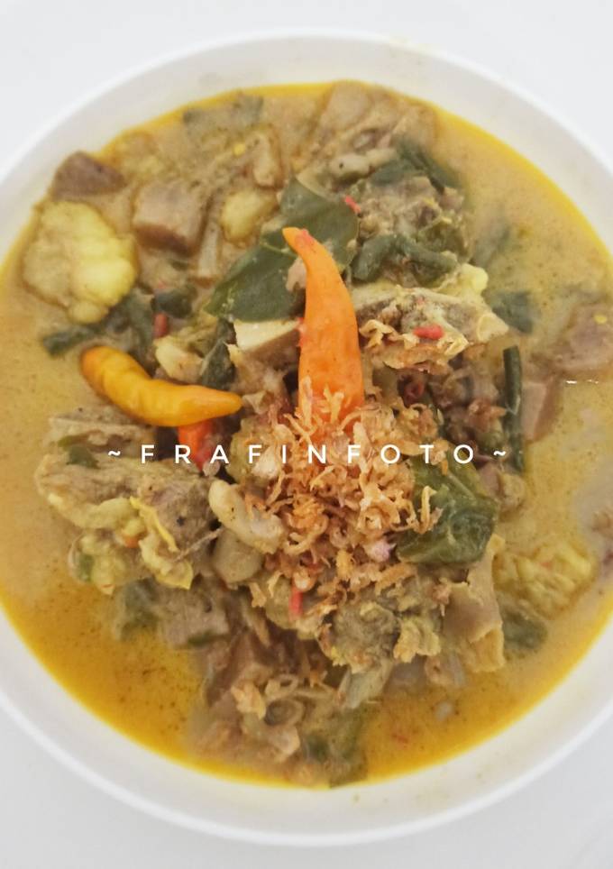 Resep Sayur Lodeh Tewel Balungan oleh felitara - Cookpad