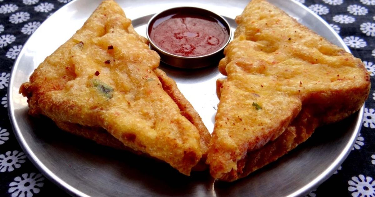 ब्रेड पकौड़ा (Bread Pakoda Recipe In Hindi) रेसिपी बनाने की विधि in ...