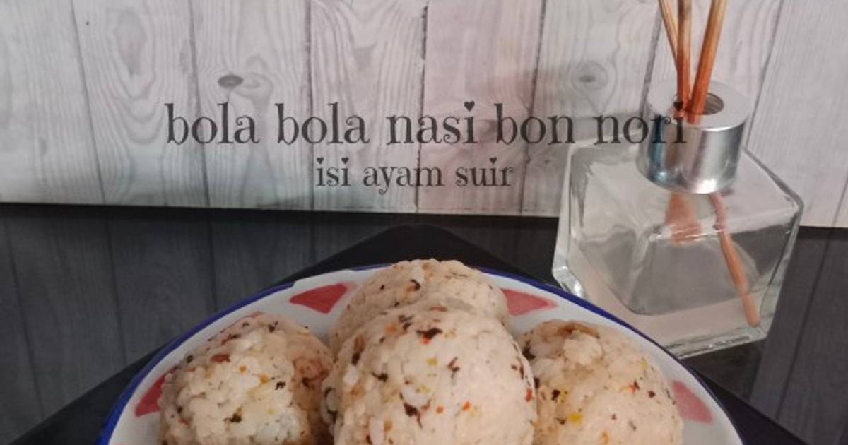 Resep 416# Bola bola nasi bon nori oleh Pawon animagkavi - Cookpad