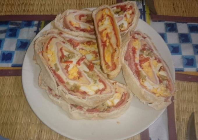 Arrollado primavera Receta de Agustina Daniela Chanenko- Cookpad