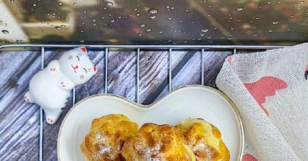 Resep Mini Sus Fla Durian oleh Rence - Cookpad