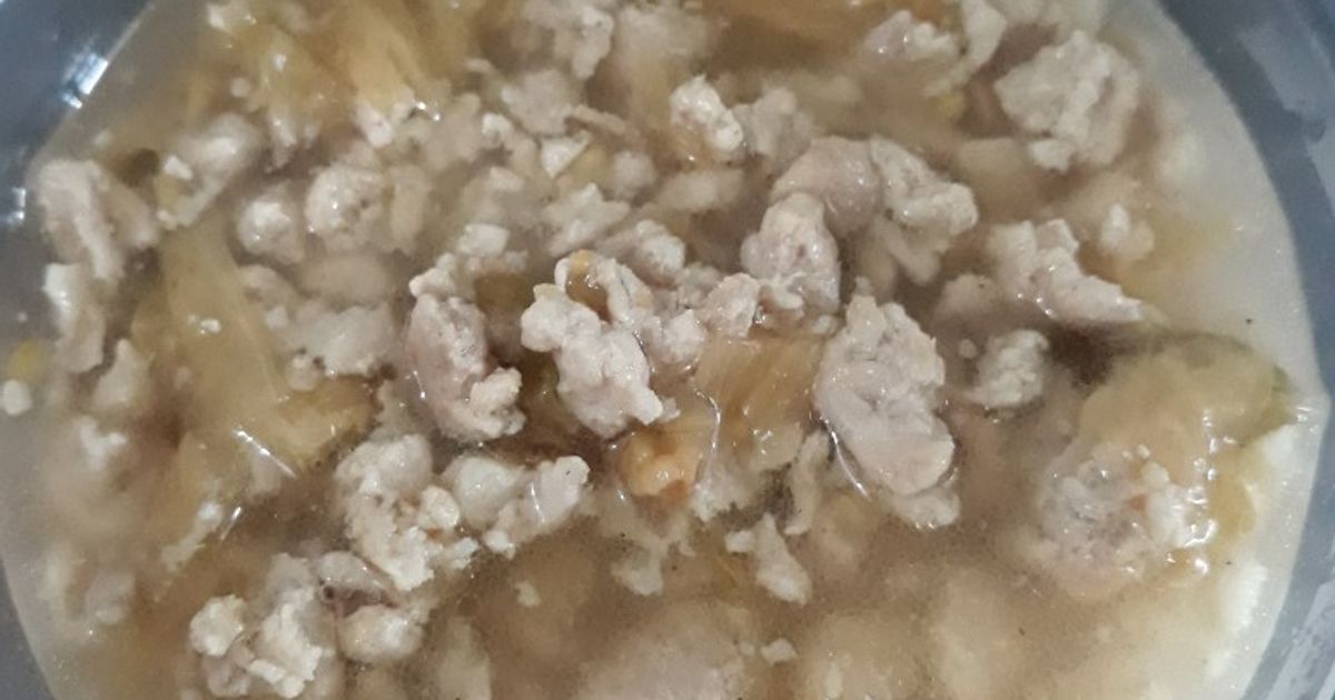 Resep Babi/Sapi Cincang Tongcai Kuah oleh Silvia Mgrt Kitchen - Cookpad