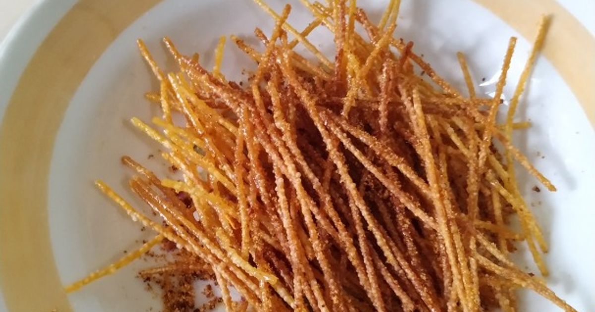 Resep cara membuat camilan lidi lidian rumahan enak dan mudah - Cookpad