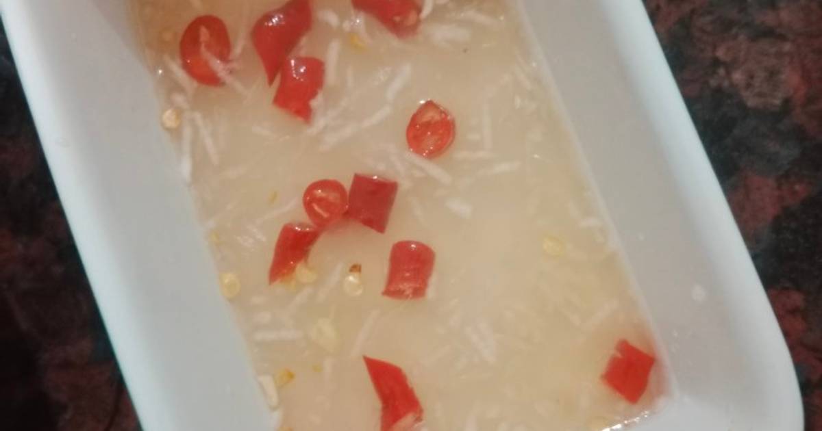 Resep Nuoc Cham (Vietnamese Dipping Fish Sauce) oleh nd - Cookpad