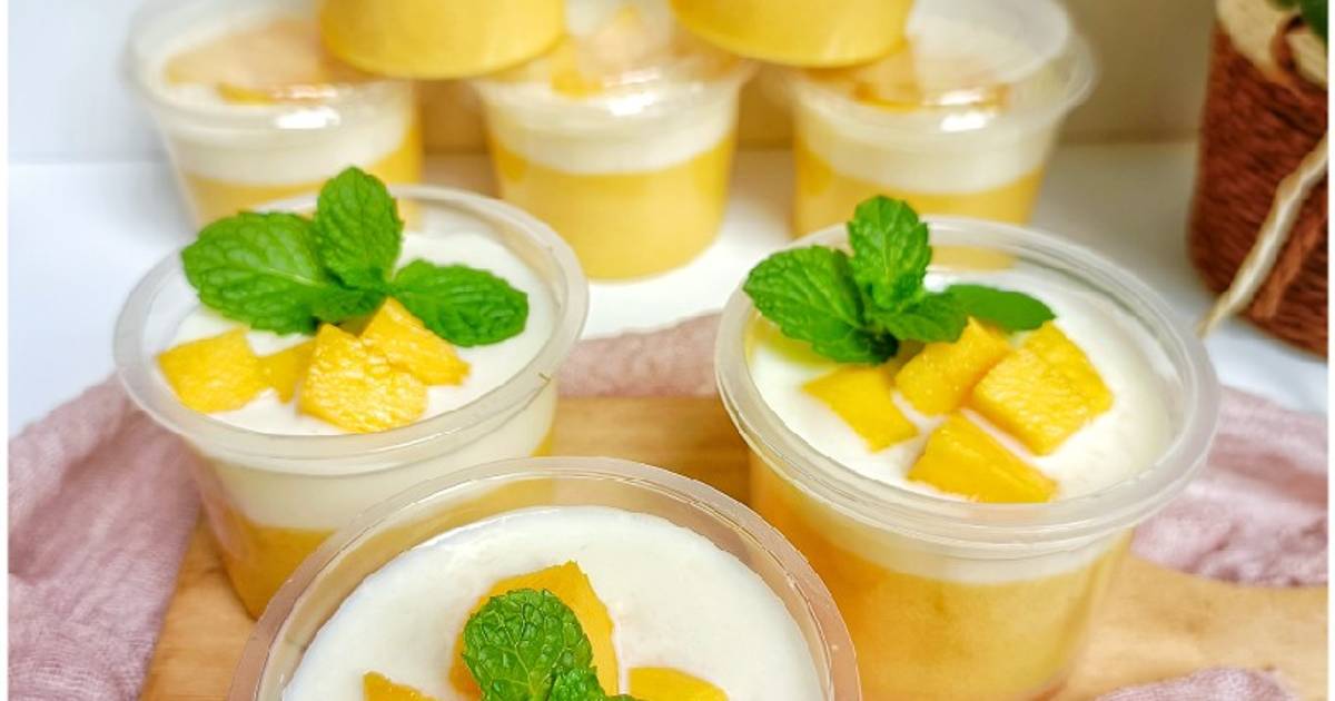 4.149 resep disert puding mangga enak dan mudah - Cookpad