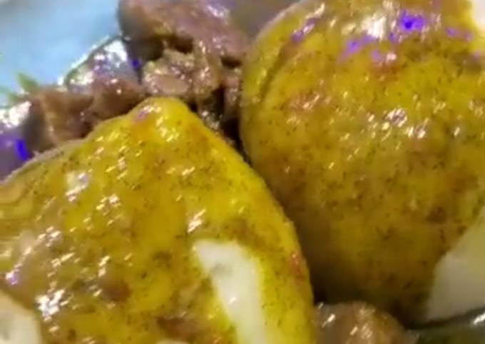 Semovita and kuka soup Recipe by Mariya Balarabe Gambo - Cookpad