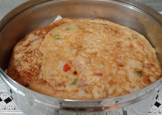 Mix flour chilla Recipe by Maya's Recipe's - Cookpad