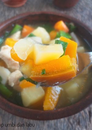 Resep Sop Umbi & Labu oleh Binti Sae - Cookpad
