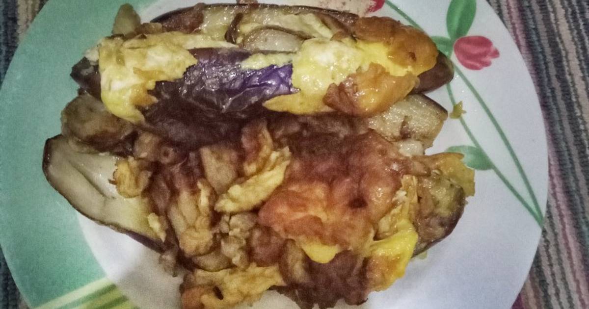 Resep Telor Dadar Terong 🍆 oleh Siva Alesha_Kitchen - Cookpad