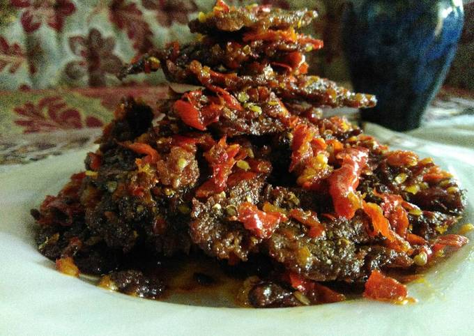 Resep Dendeng balado oleh AisyahEki - Cookpad