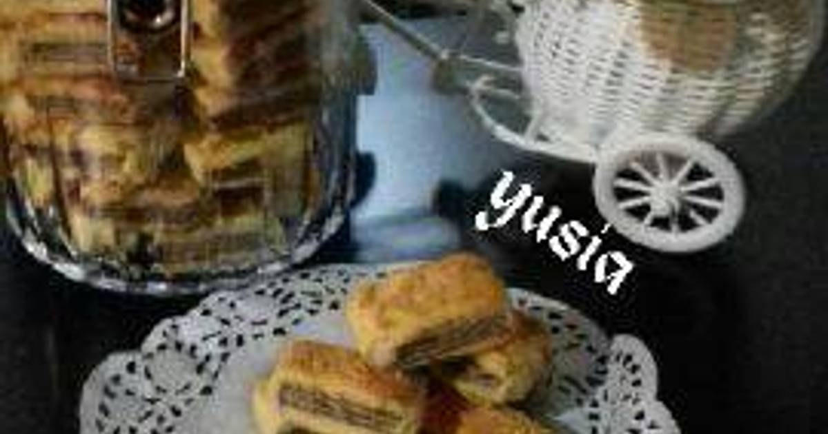 Resep Kue wafer renyah oleh Yusia - Cookpad