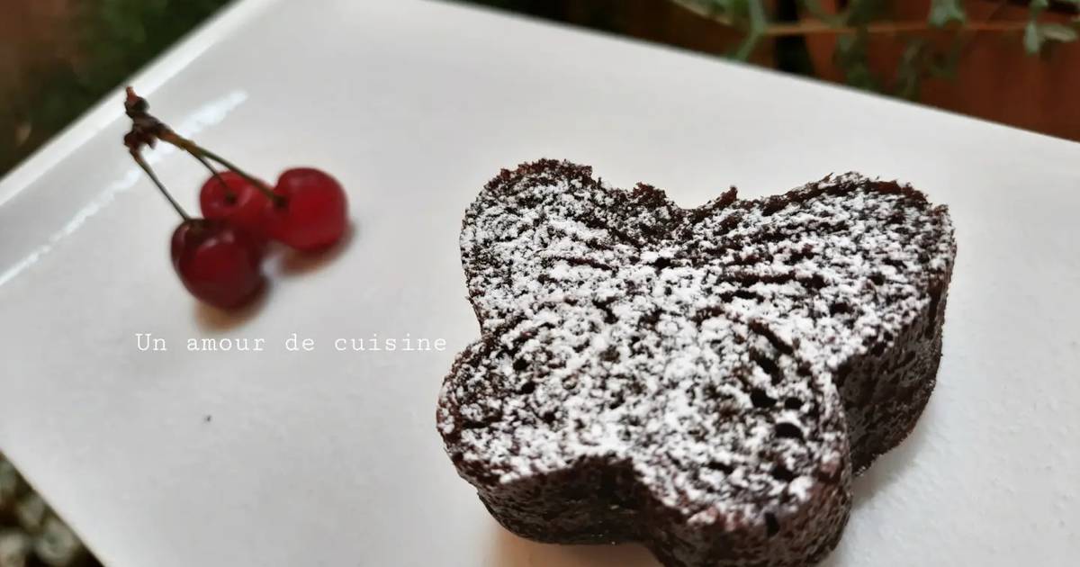 Mini cakes au chocolat papillon 🦋 de Un amour de cuisine - Cookpad