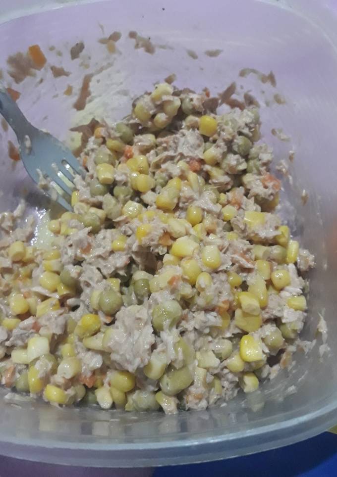 Ensalada de lata Receta de Katherine Betancour Florez- Cookpad