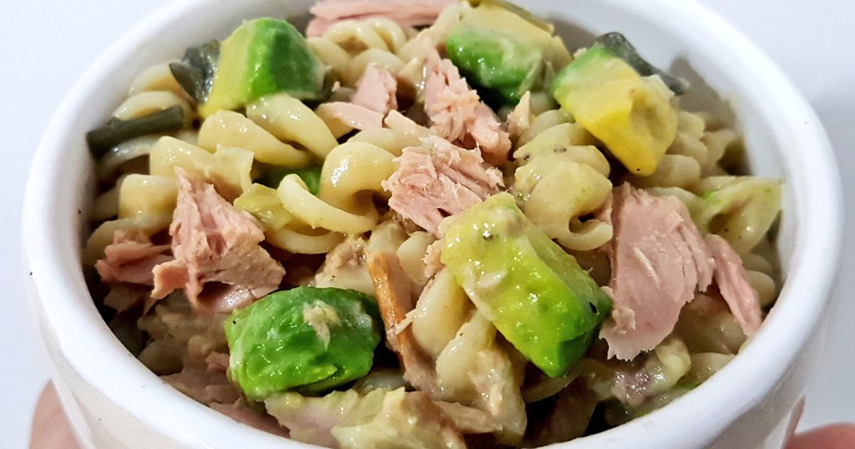Pasta Con Palta Y Atún Receta de 👩‍🍳