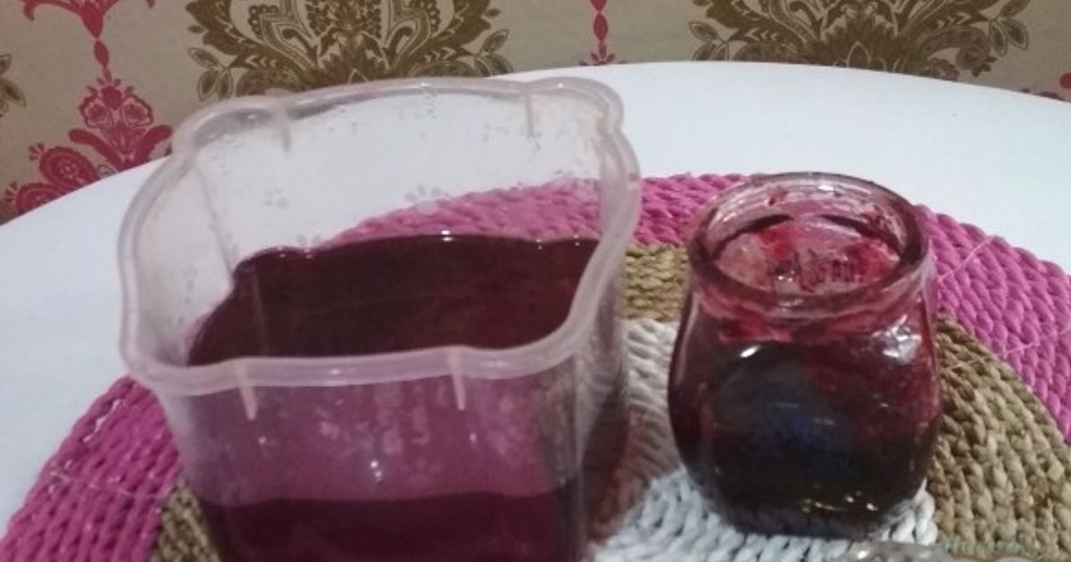 Resep Rosella Jam (Selai Rosella) Dan Sirup Rosella oleh Tasha Raditya ...