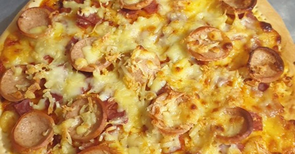 Resep Thincrust Pizza 🍕 oleh Herlin - Cookpad