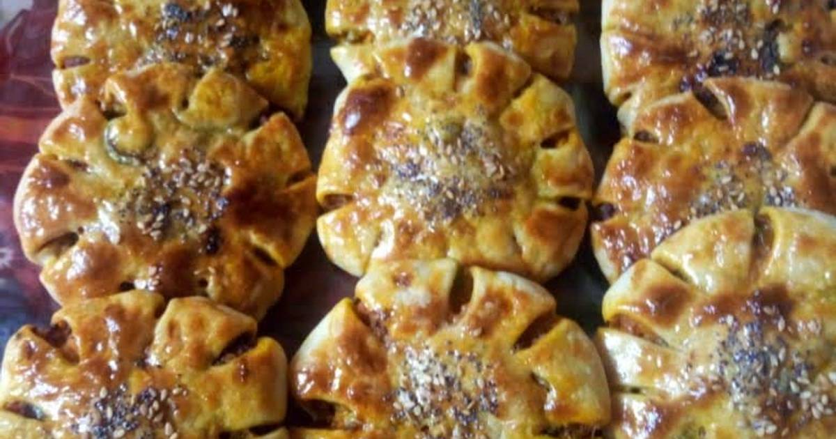 طريقة عمل مسيمنات صغار مورقين على شكل وردة 🌸 على اصولها بطريقة سهلة ...