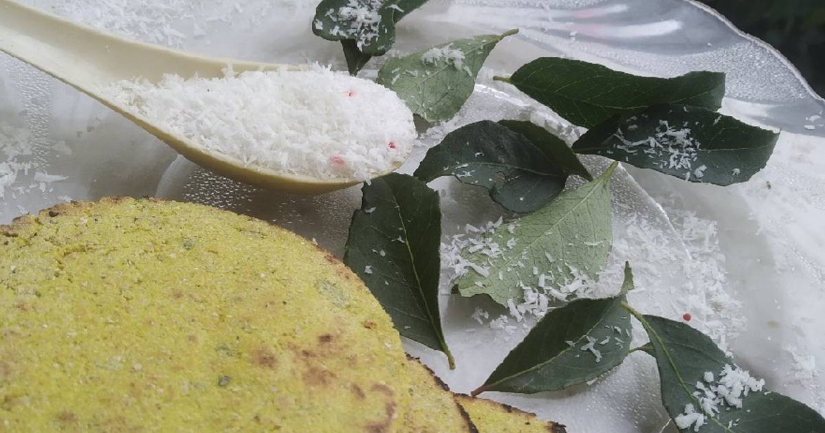 Coconut masala jowar coins sorghum roti Recipe by Poonam N Jhaveri ...