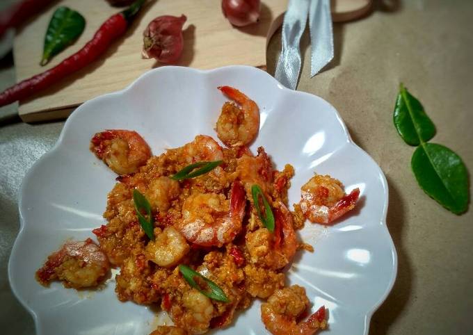 Resep Udang saos padang oleh Dapur_BundaAZKA - Cookpad