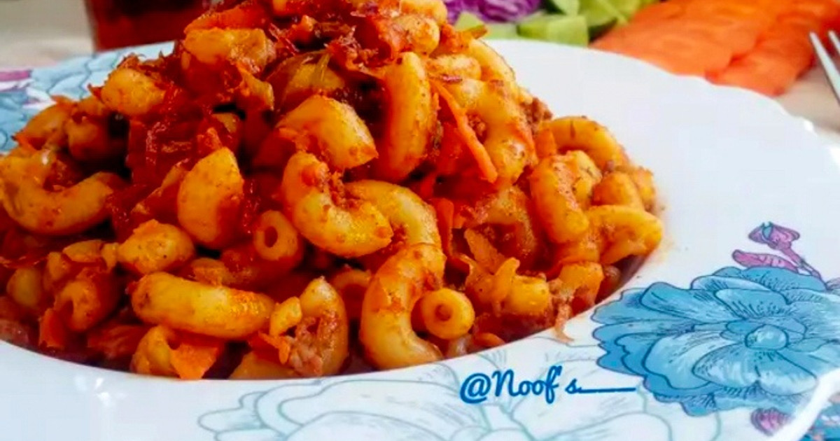 Resep Makarona Bil Laham (Macaroni Daging Ala Timur Tengah) oleh Noof's ...
