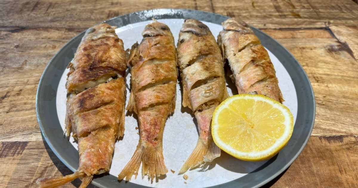 Deep Fried Red Mullet Recipe by rika - Cookpad