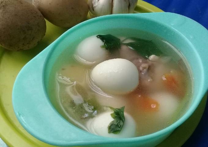 Resep Sop kentang telur puyuh oleh Susi Faniati - Cookpad