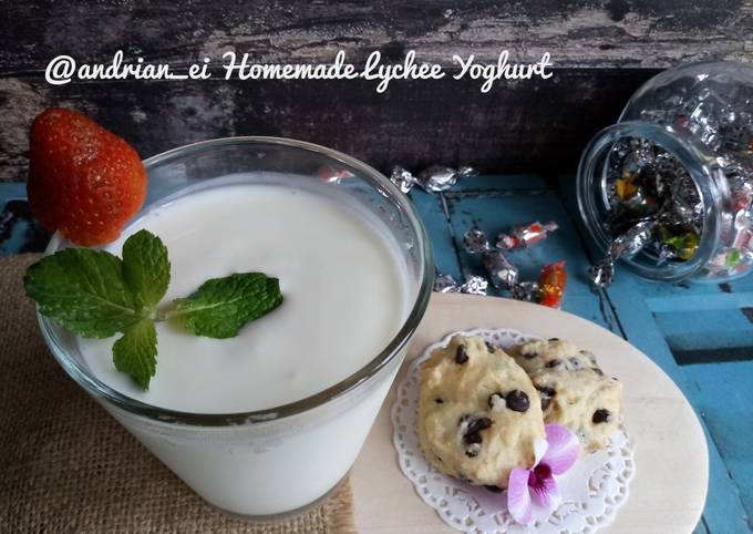 Resep Homemade Lychee Yoghurt oleh Bunda Ei - Cookpad