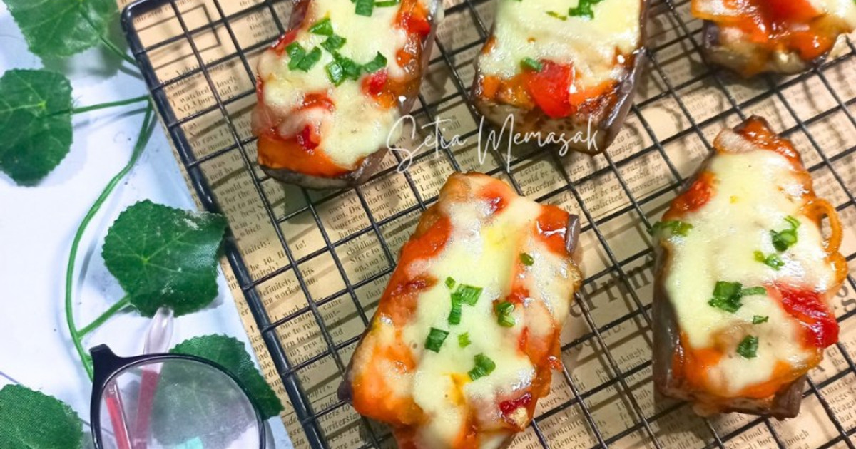 Resep Terong Panggang Keju Lumer oleh Setia Memasak - Cookpad