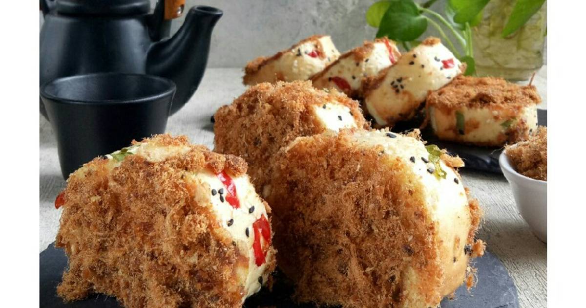 Resep Beef Floss Roll Bread (Roti Gulung Abon) oleh Ecy - Cookpad