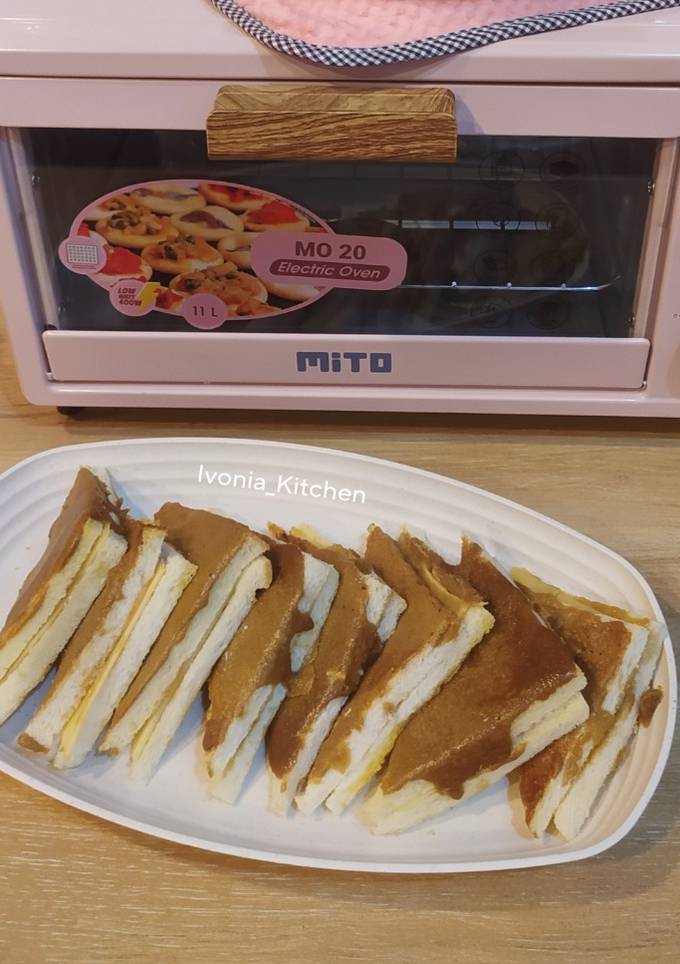 Resep Roti Boy Toast Simpel - Roti Tawar oleh Ivonia Kitchen - Cookpad